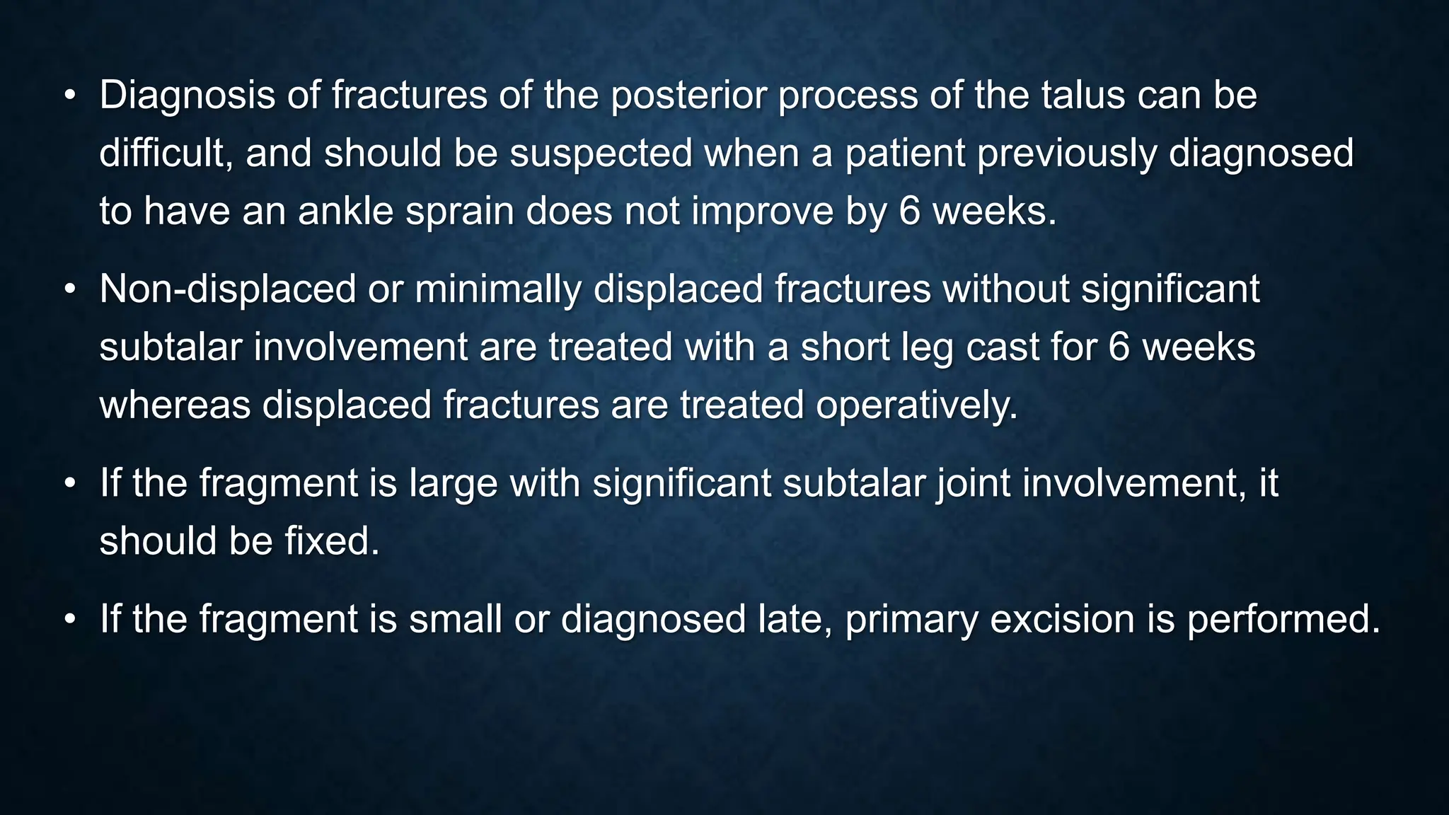 Talus neck fracture of Ankle in leg injuries.pptx