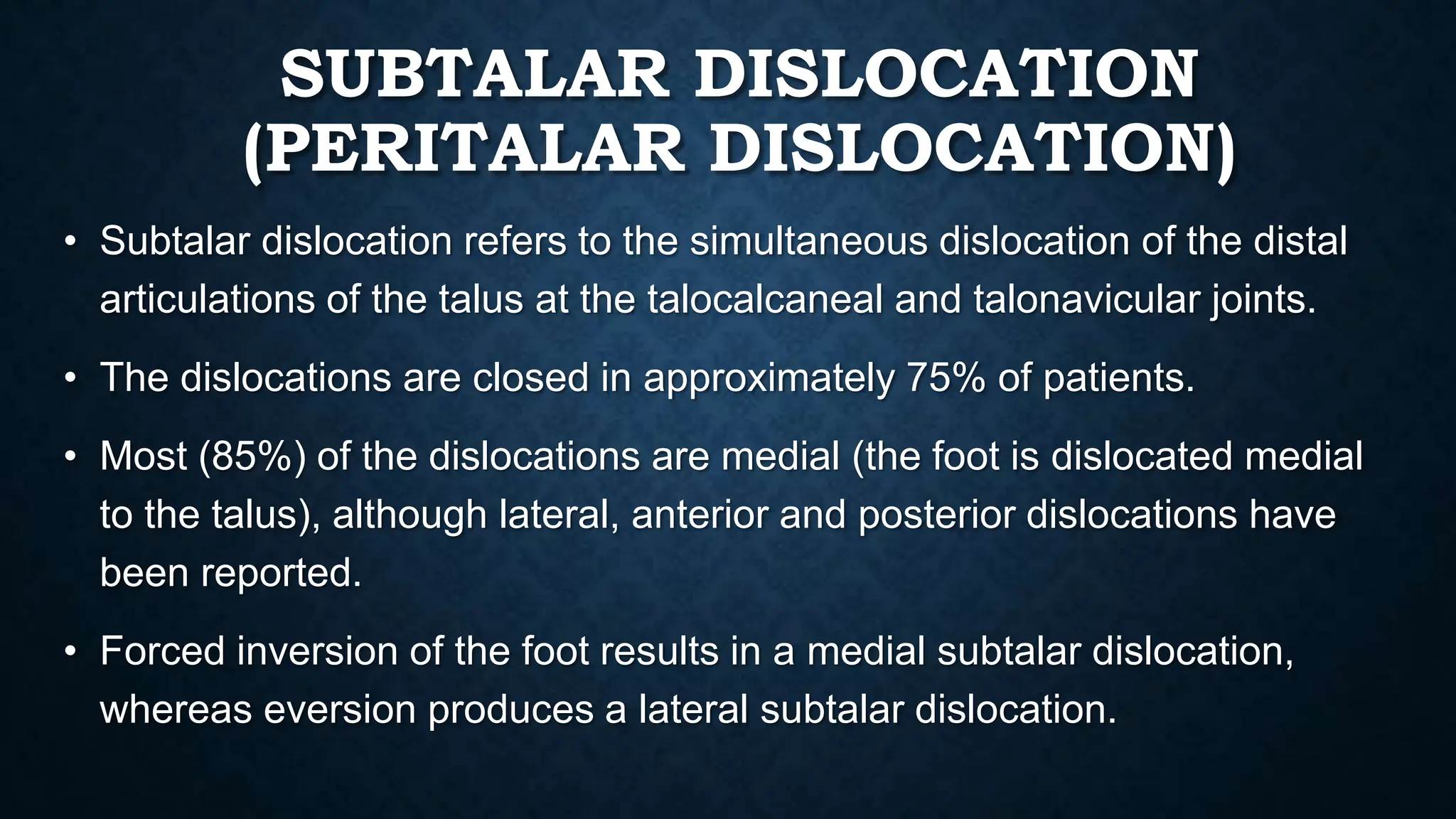 Talus neck fracture of Ankle in leg injuries.pptx