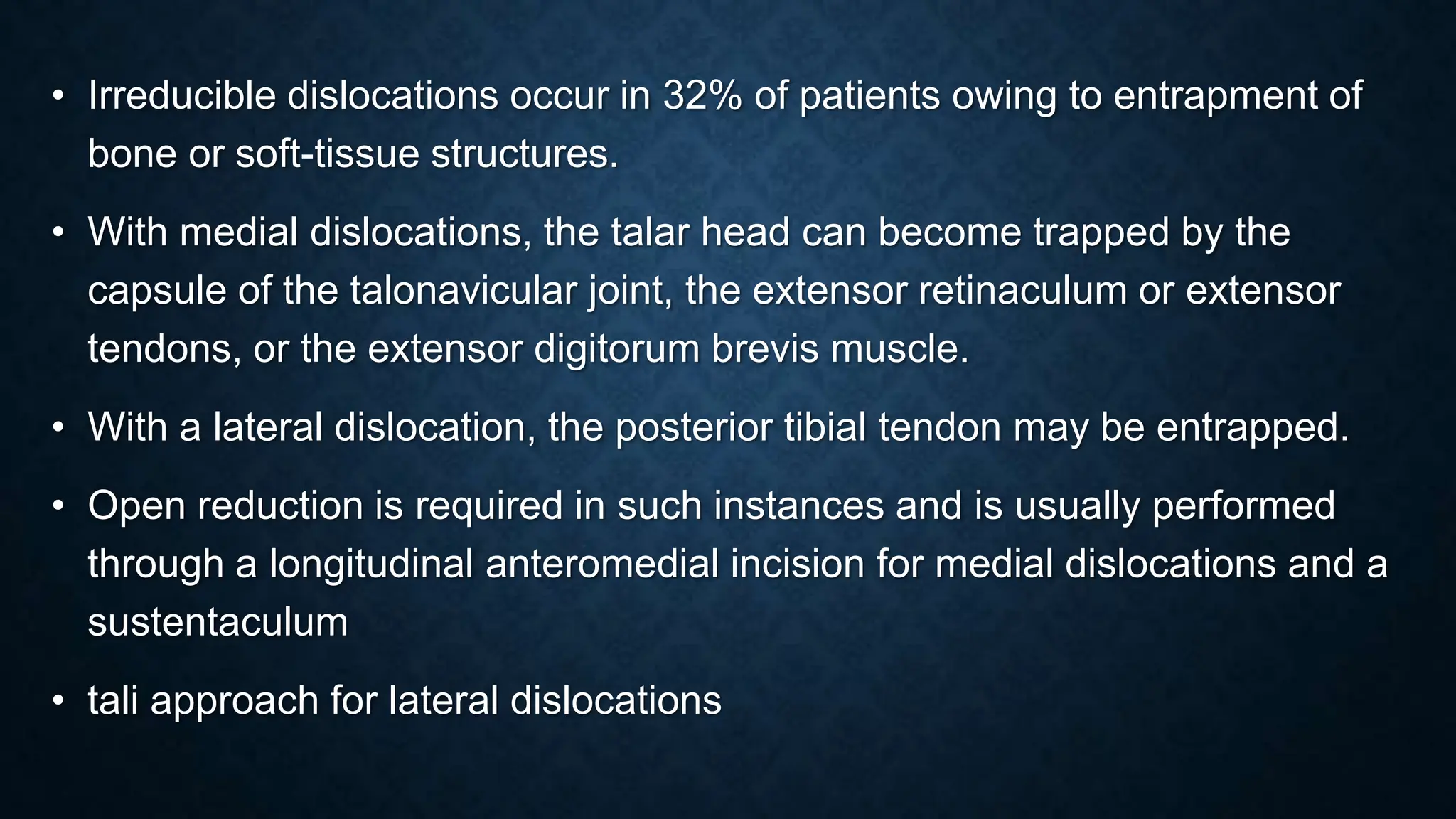 Talus neck fracture of Ankle in leg injuries.pptx