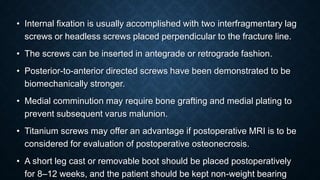 Talus neck fracture of Ankle in leg injuries.pptx