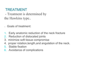 Talus fructures classification and managment | PPTX