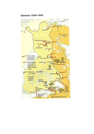 Talvisota Kartta | DOC