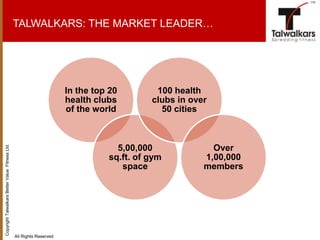 Talwalkars - Corporate Presentation | PPTX