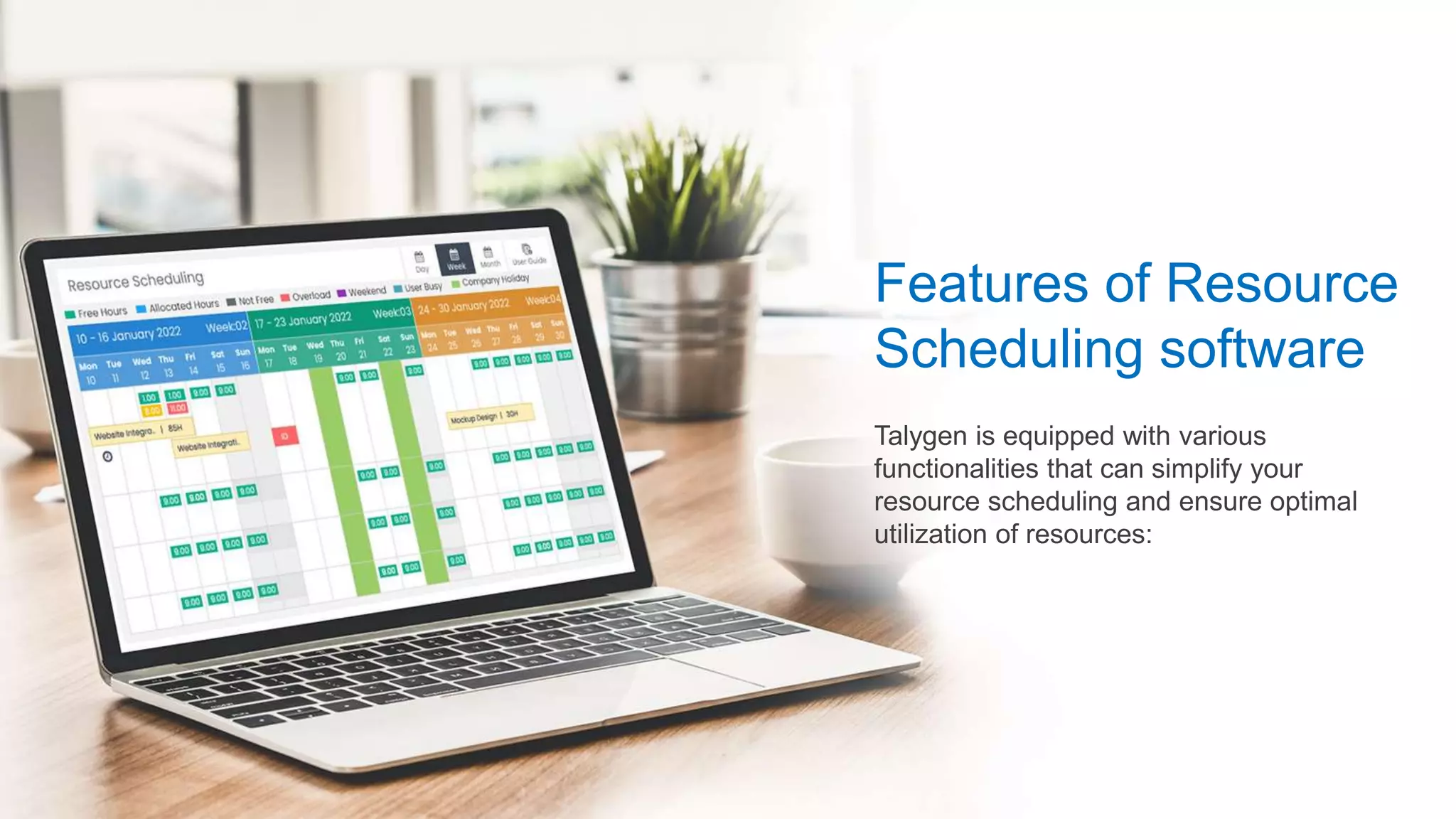 An Ideal Resource Scheduler Software Pick! | PPTX