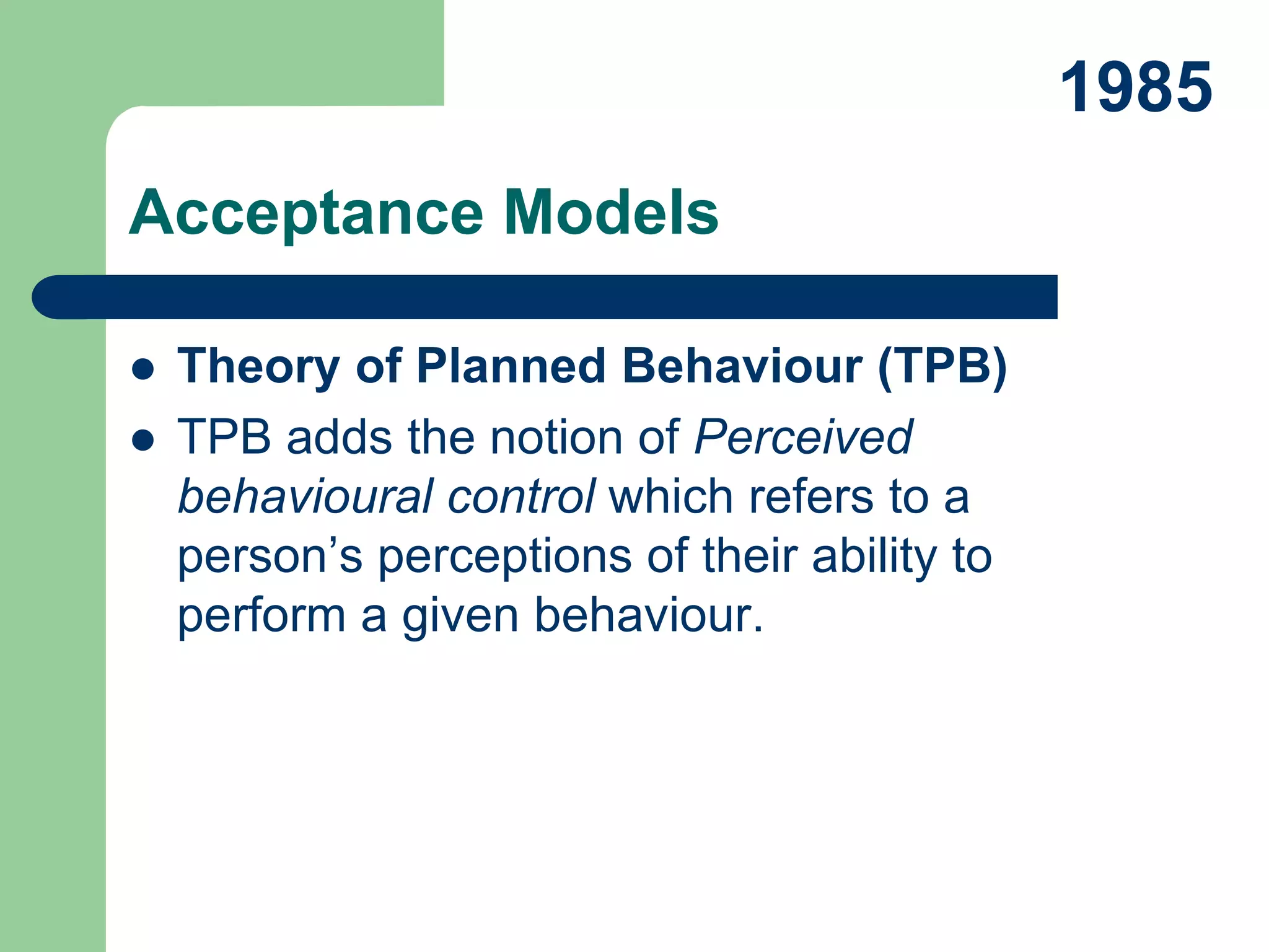 Technology Acceptance Model | PPTX