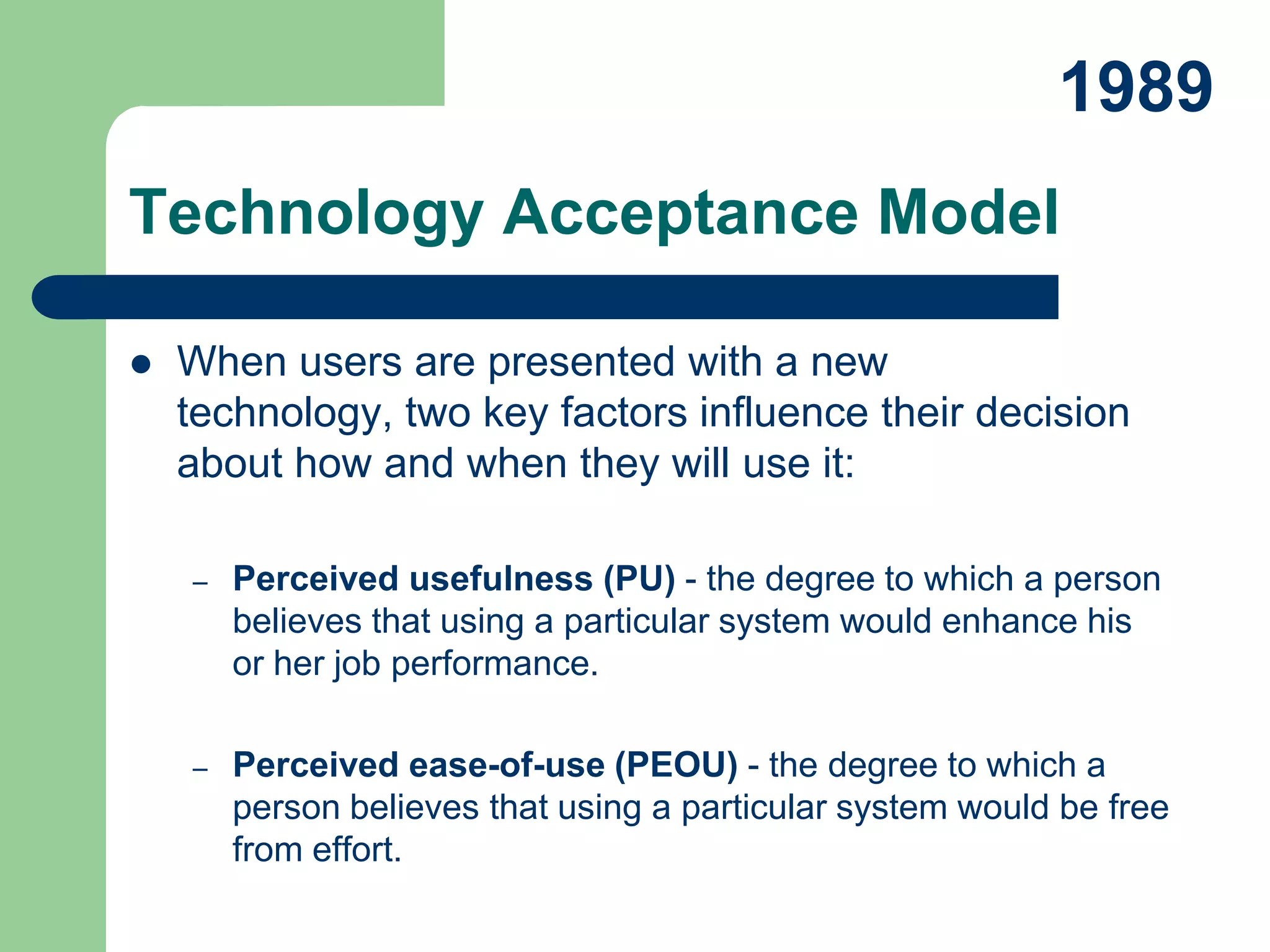 Technology Acceptance Model | PPTX