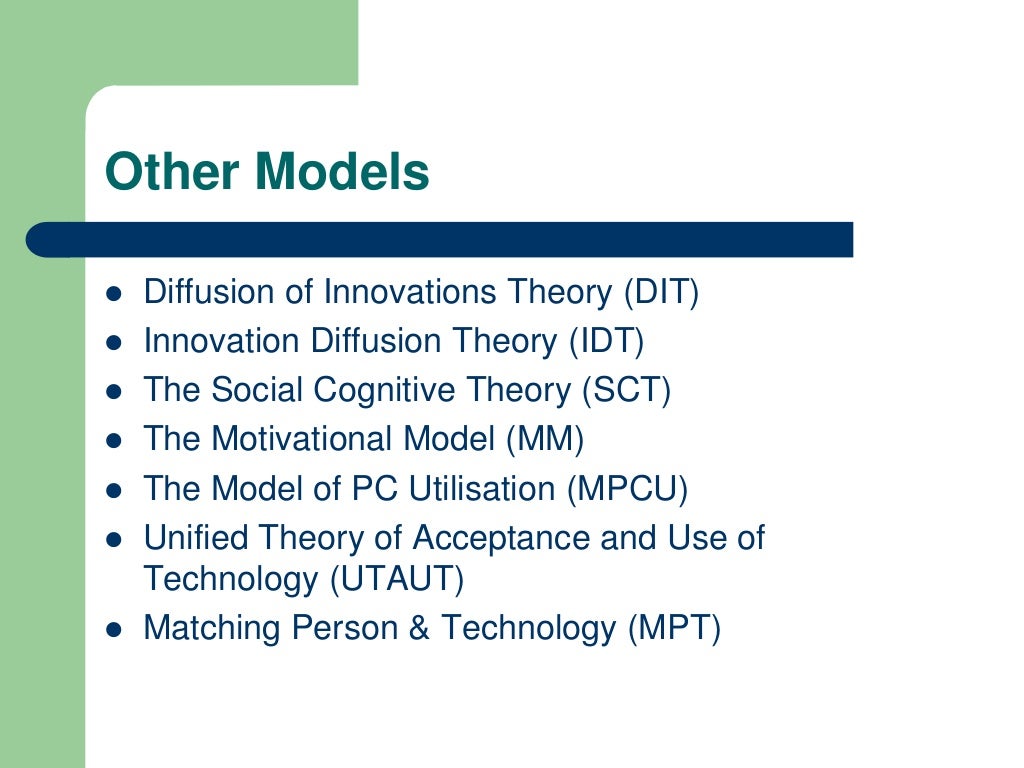 Technology Acceptance Model