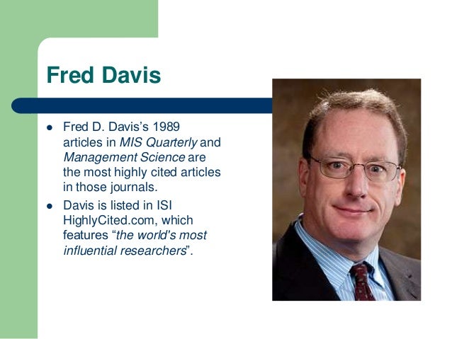 Technology Acceptance Model