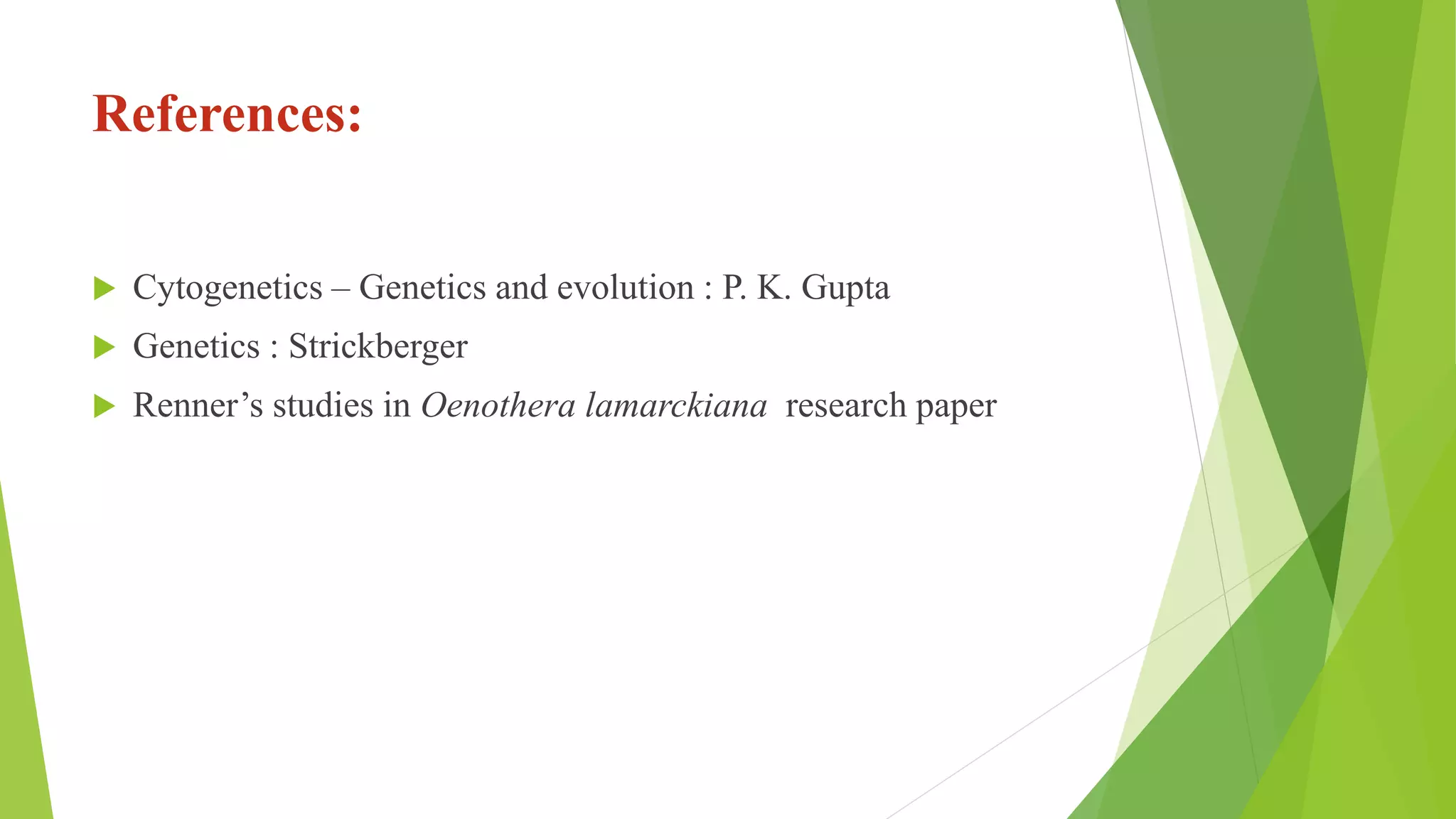 Balanced Lethals and Chromosome Complexes | PPTX
