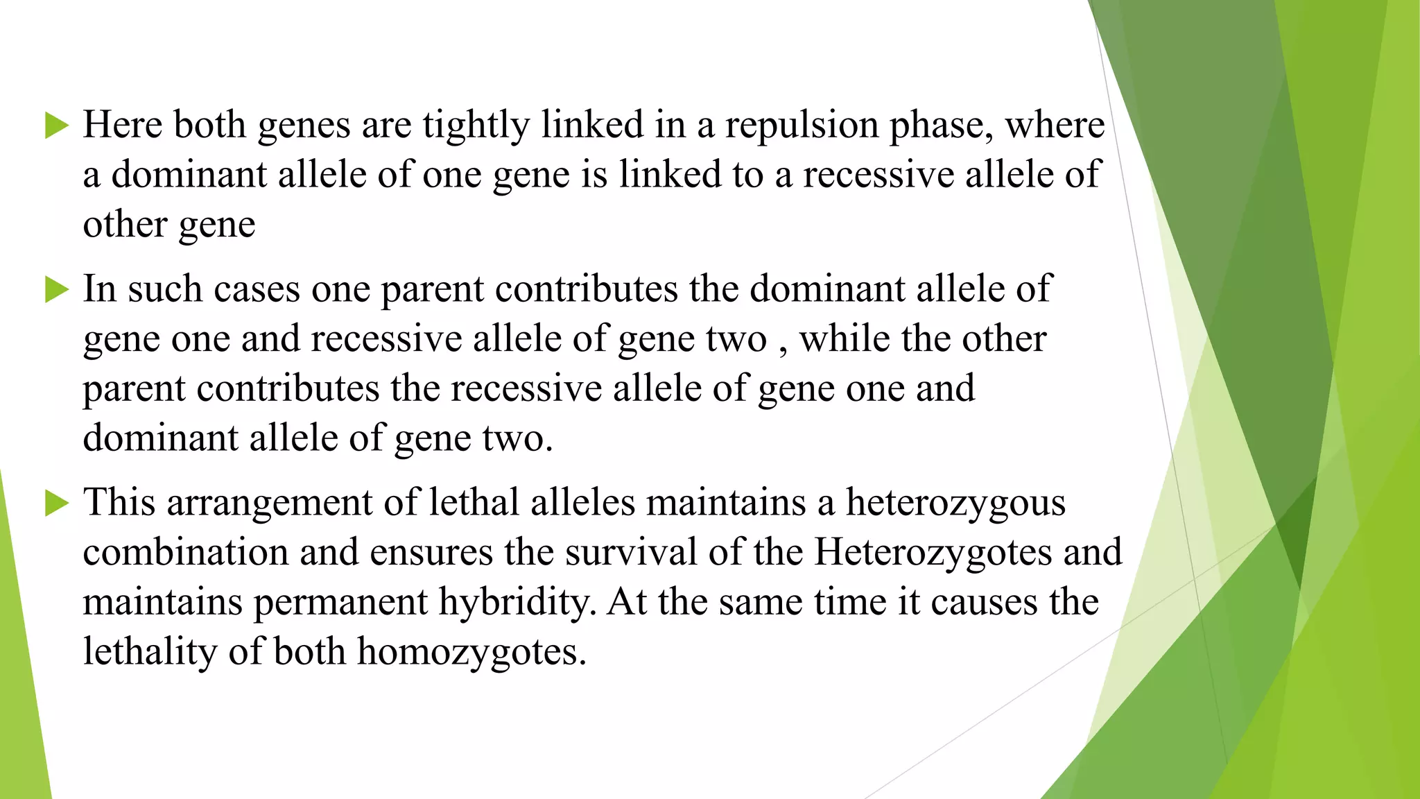 Balanced Lethals and Chromosome Complexes | PPTX