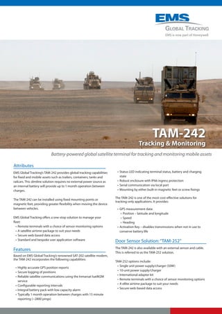TAM Series Container Tracking | PDF