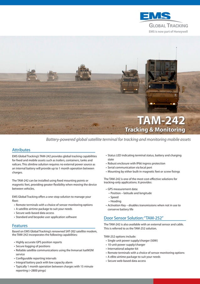 TAM Series Container Tracking | PDF