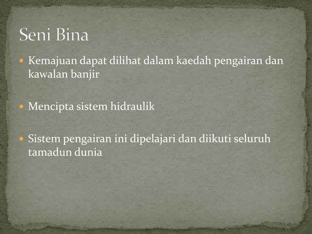 Tamadun cina dalam pemantapan tamadun malaysia dan dunia | PPT