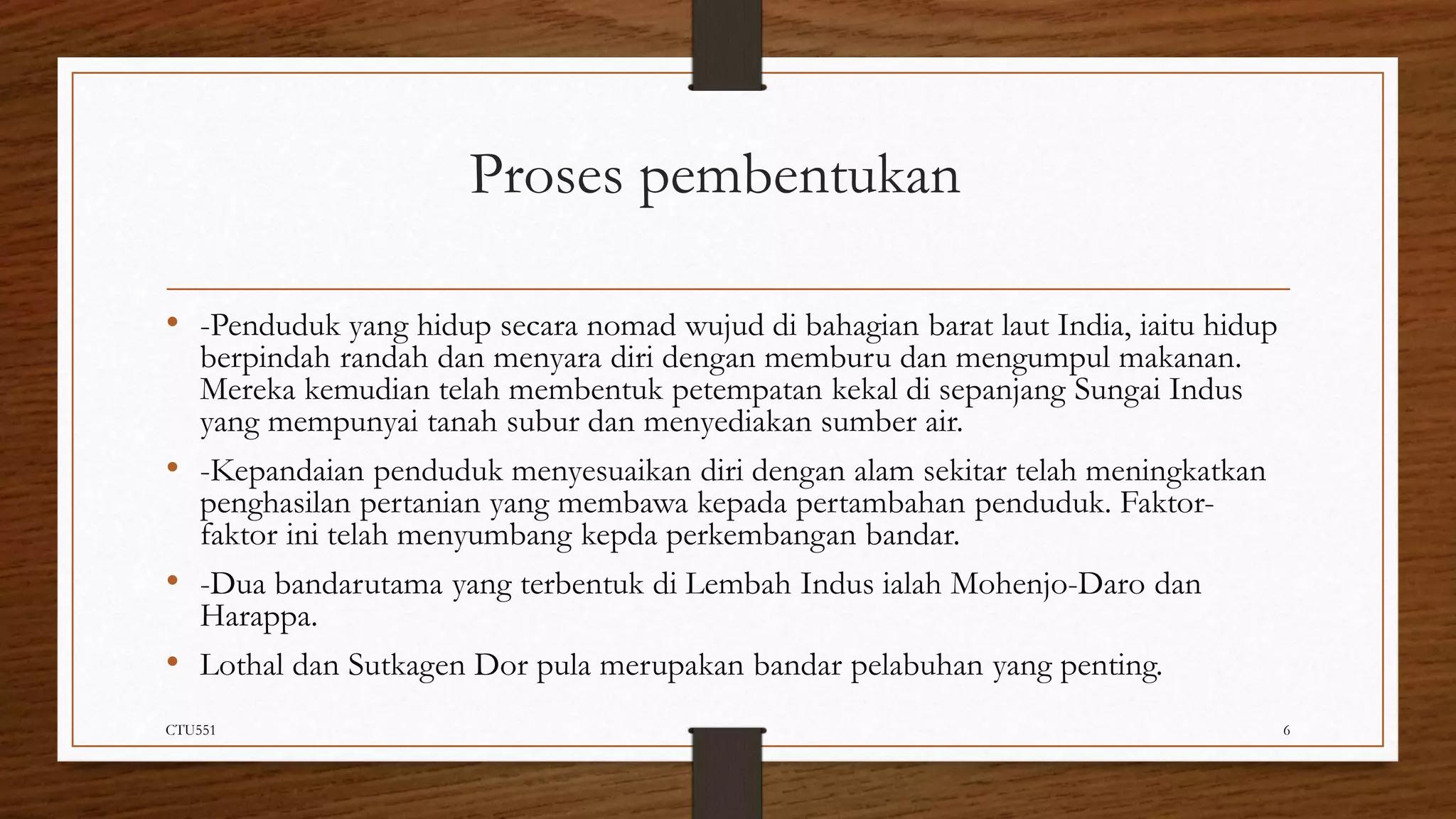 Tamadun indus | PPTX