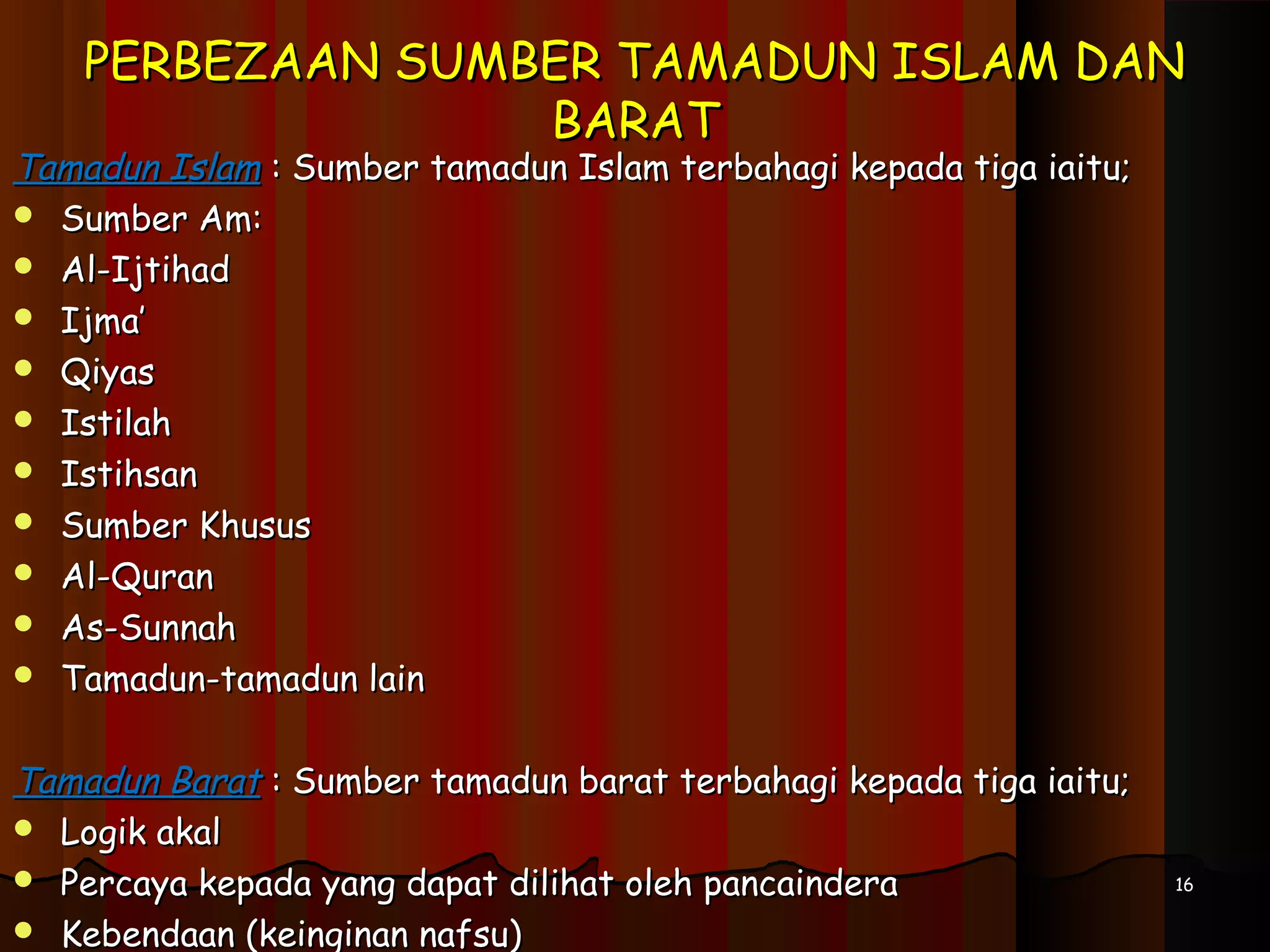 Tamadun islam | PPT