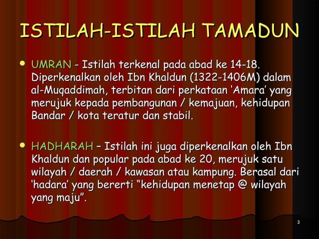 Tamadun islam | PPT