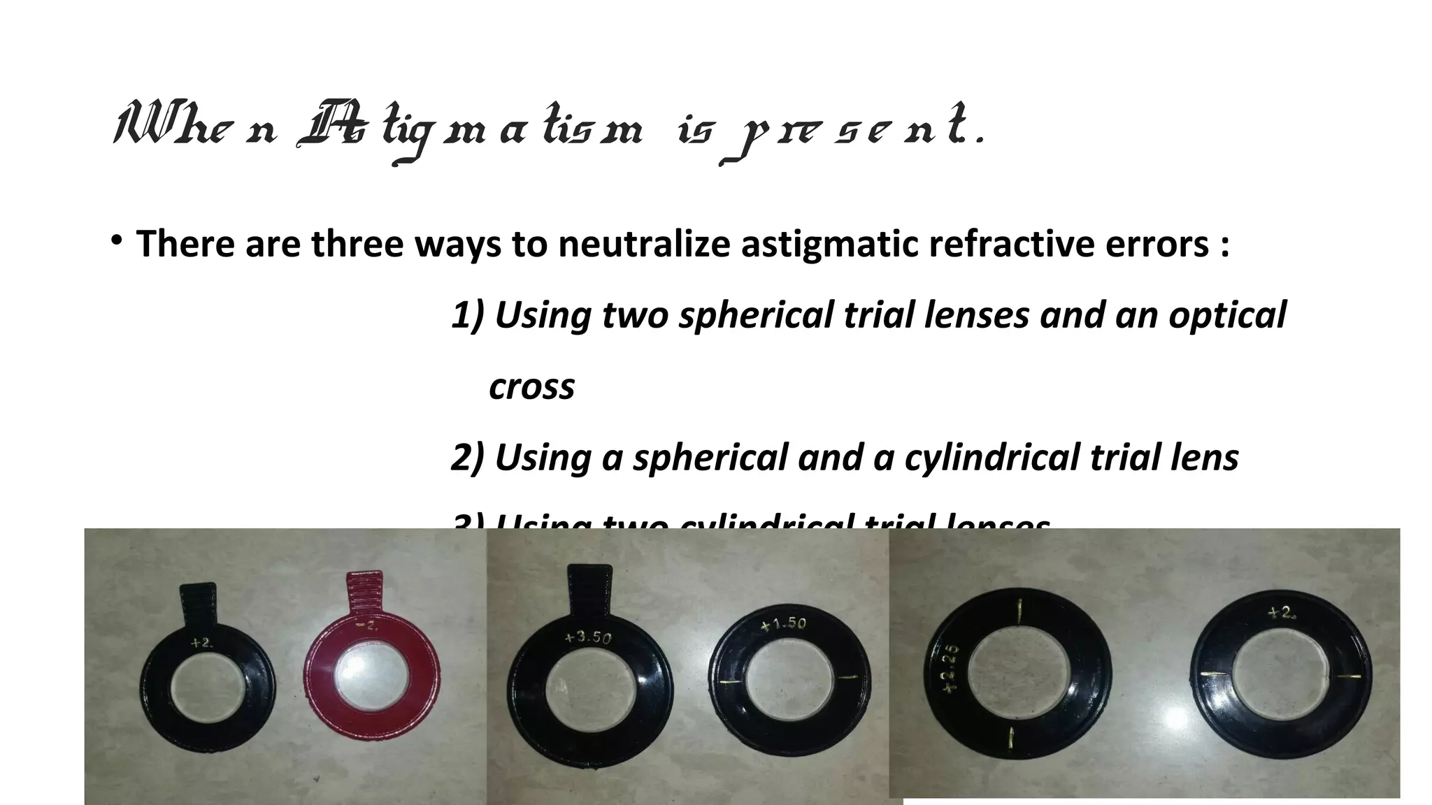 Static retinoscope presentation by Tamalika | PPS