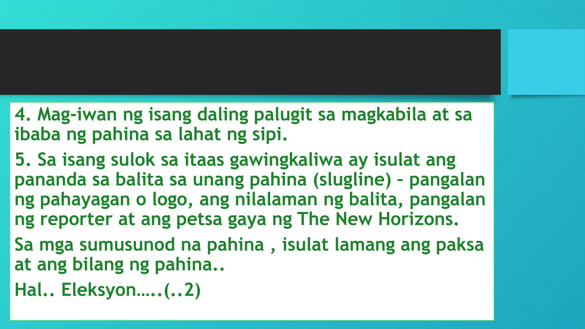 TAMANG-PAGSULAT-NG-BALITA-JOURNALISM.pptx
