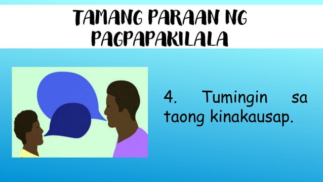 Tamang paraan ng pagpapakilala | PPTX