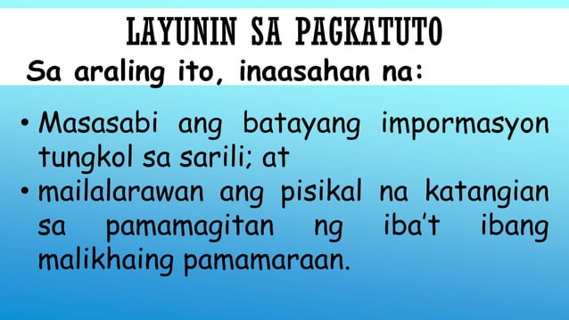 Tamang paraan ng pagpapakilala | PPTX