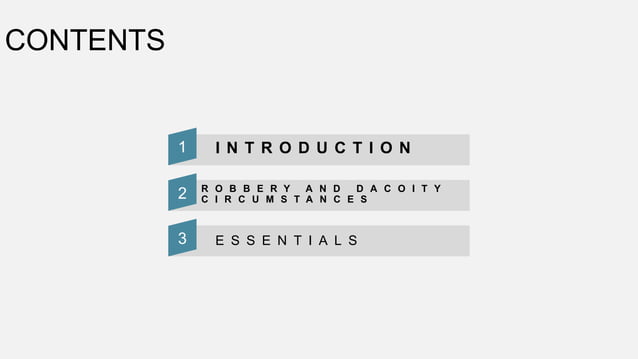 TAMANNA IPC PPT dacoity explained in detail | PPTX | Crime & Harmful ...