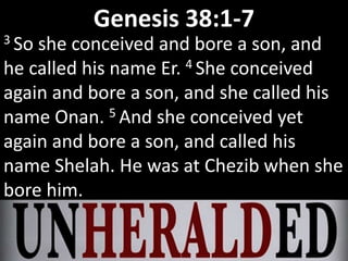 Unheralded - Tamar | PPTX