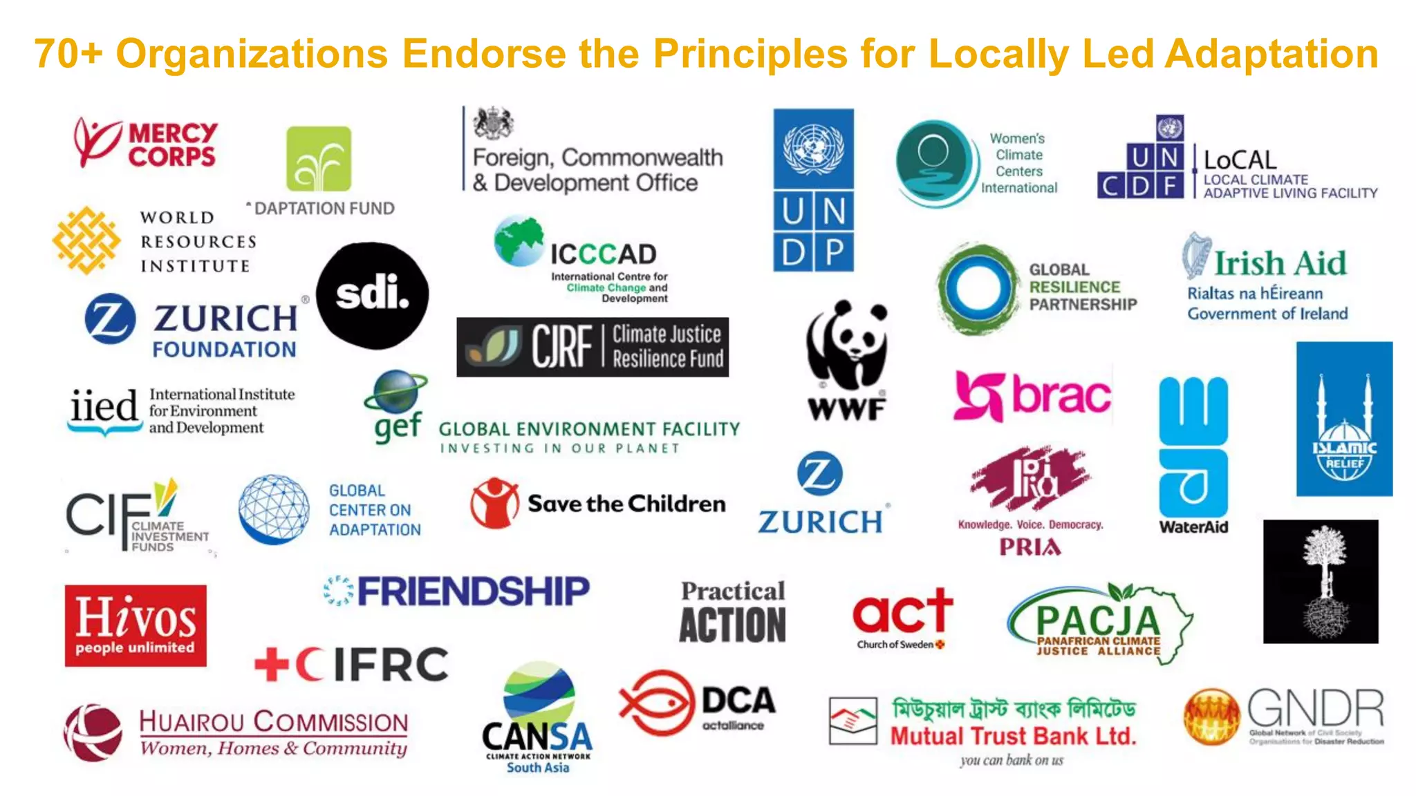 Tamara Coger's presentation on locally led adaptation (WRI) | PDF