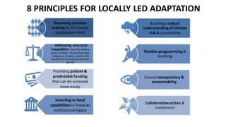 Tamara Coger's presentation on locally led adaptation (WRI) | PDF