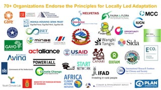 Tamara Coger's presentation on locally led adaptation (WRI) | PDF