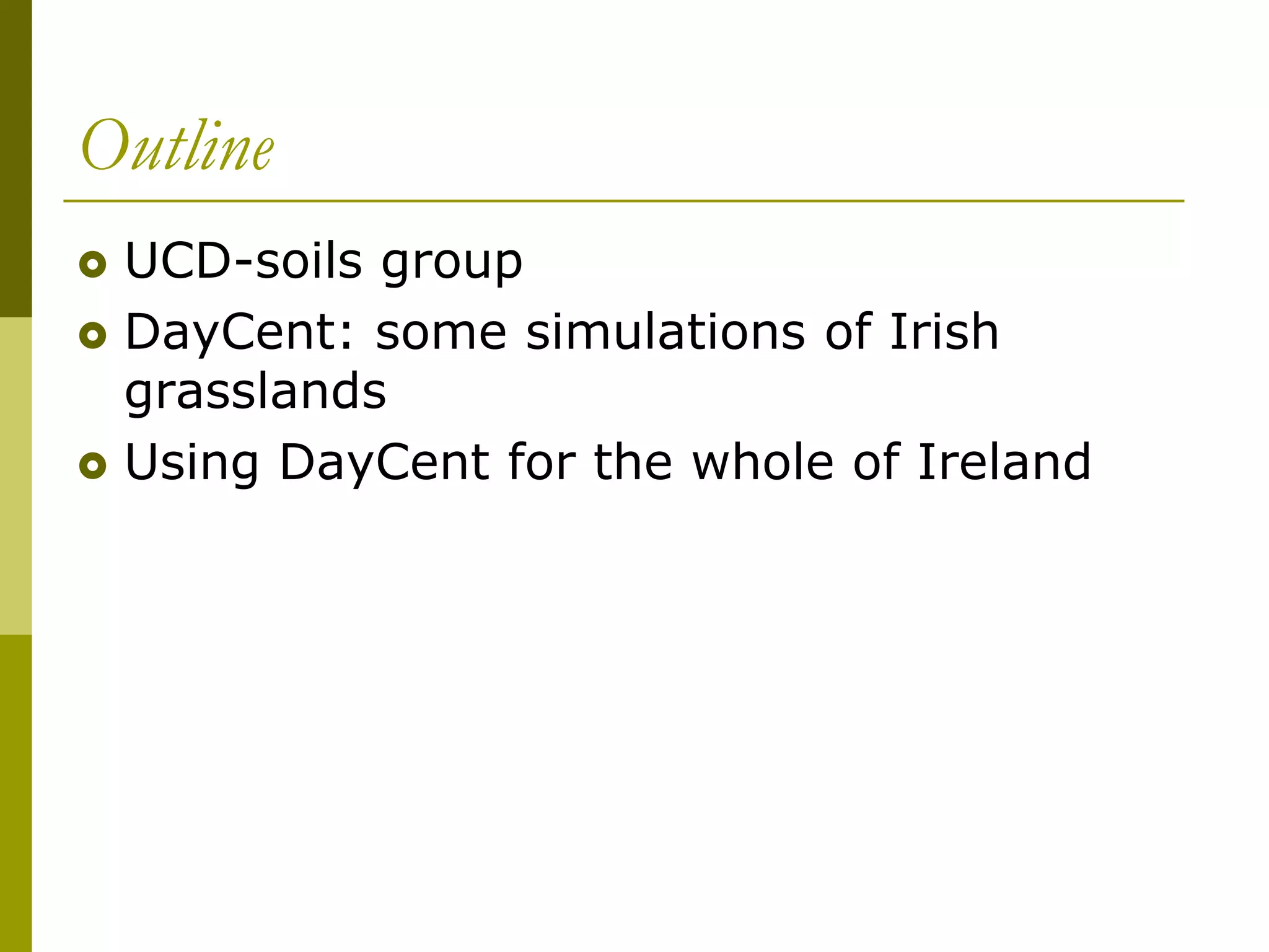 Using DayCent for estimating greenhouse gas emissions - Tamara ...