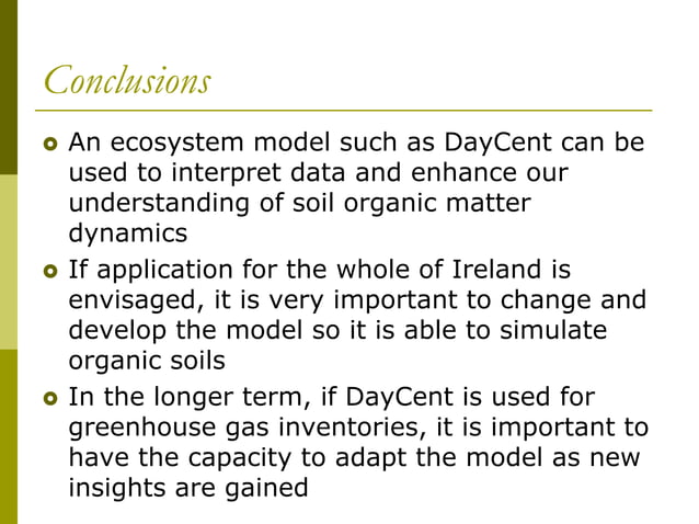 Using DayCent for estimating greenhouse gas emissions - Tamara ...