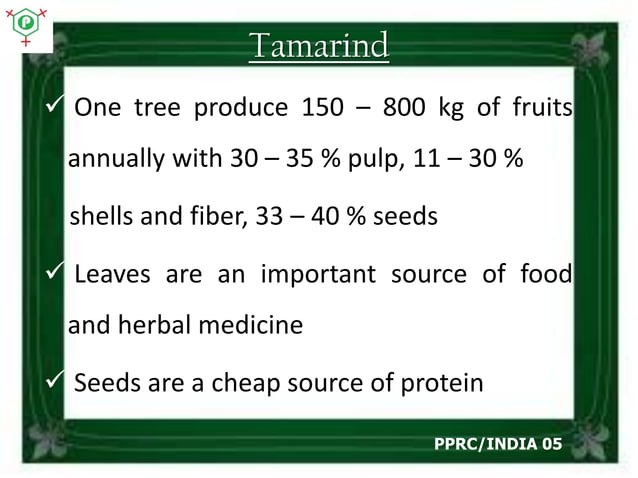 Tamarind | PPT