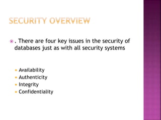 what is data security full ppt | PPTX