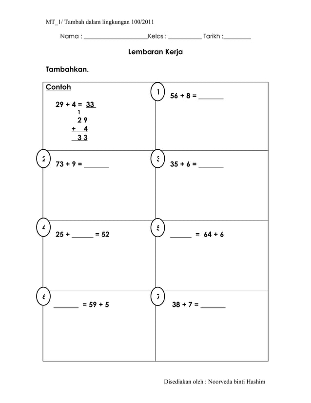 Lembaran Kerja 4 | DOC