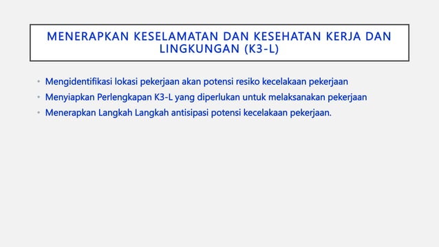 Contoh Tambahan Pekerjaan K3 yang perlu di perhatikan.pptx