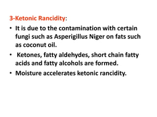 ITP UNS Semester 3, KIMIA PANGAN: Tambahan lipida | PPTX | Chemistry ...