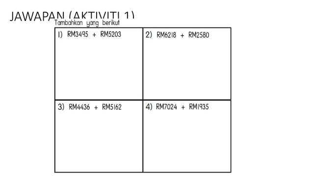 POWER POINT KUIZ MATEMATIK TAHUN 4 2023 1 | PPTX