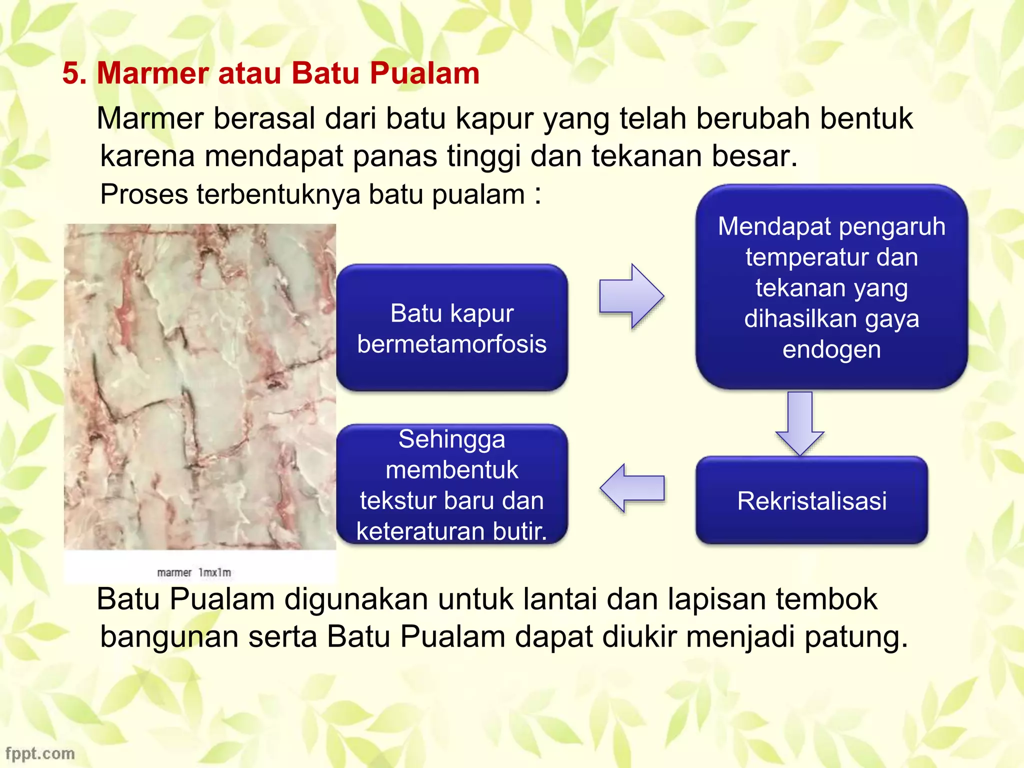 Pemanfaatan Efisiensi dan Reklamasi Lokasi Tambang | PPTX
