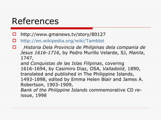 Tamblot revised | PPT
