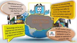 EDTECH-II Overview | PPT