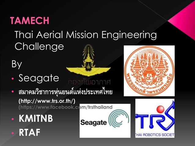 Tamech 2013 Presentation | PPTX