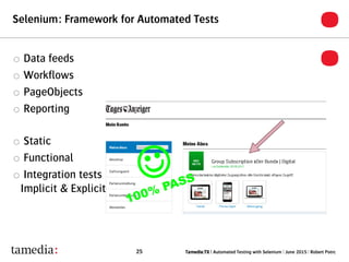 Automated Testing with Selenium | PDF