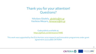 TAME: Trainable Attention Mechanism for Explanations | PPTX