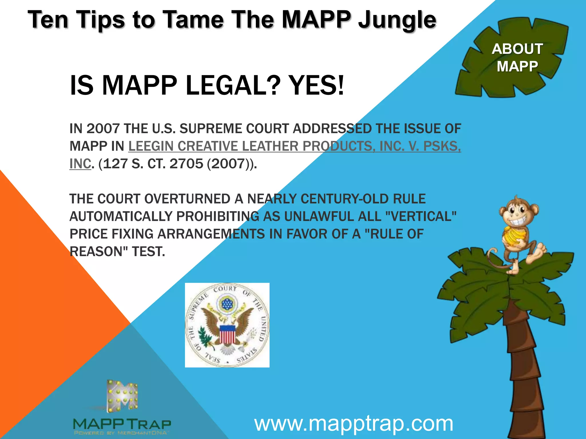 Ten Tips to Tame The MAPP jungle 2018 | PPT