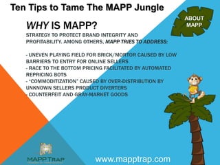 Ten Tips to Tame The MAPP jungle 2018 | PPT