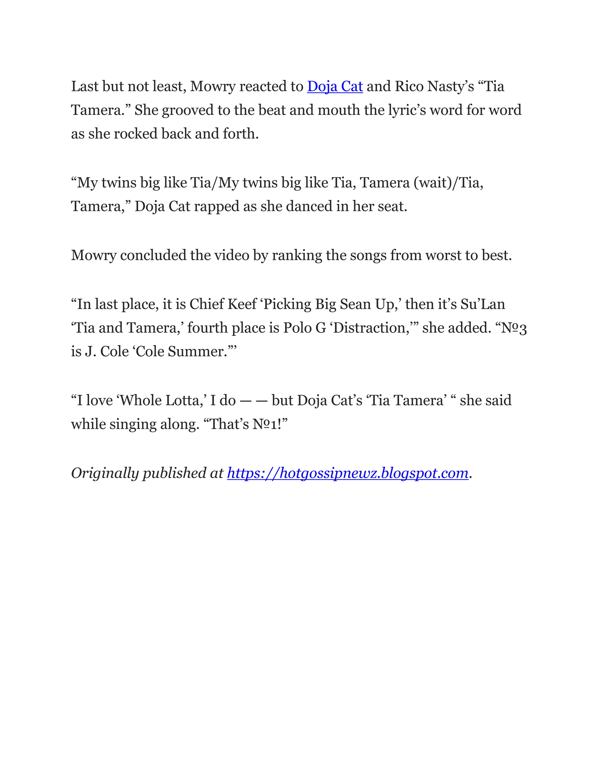 Tamera Mowry Ranks Songs That Name-Check Her and Twin Tia — How Do ...
