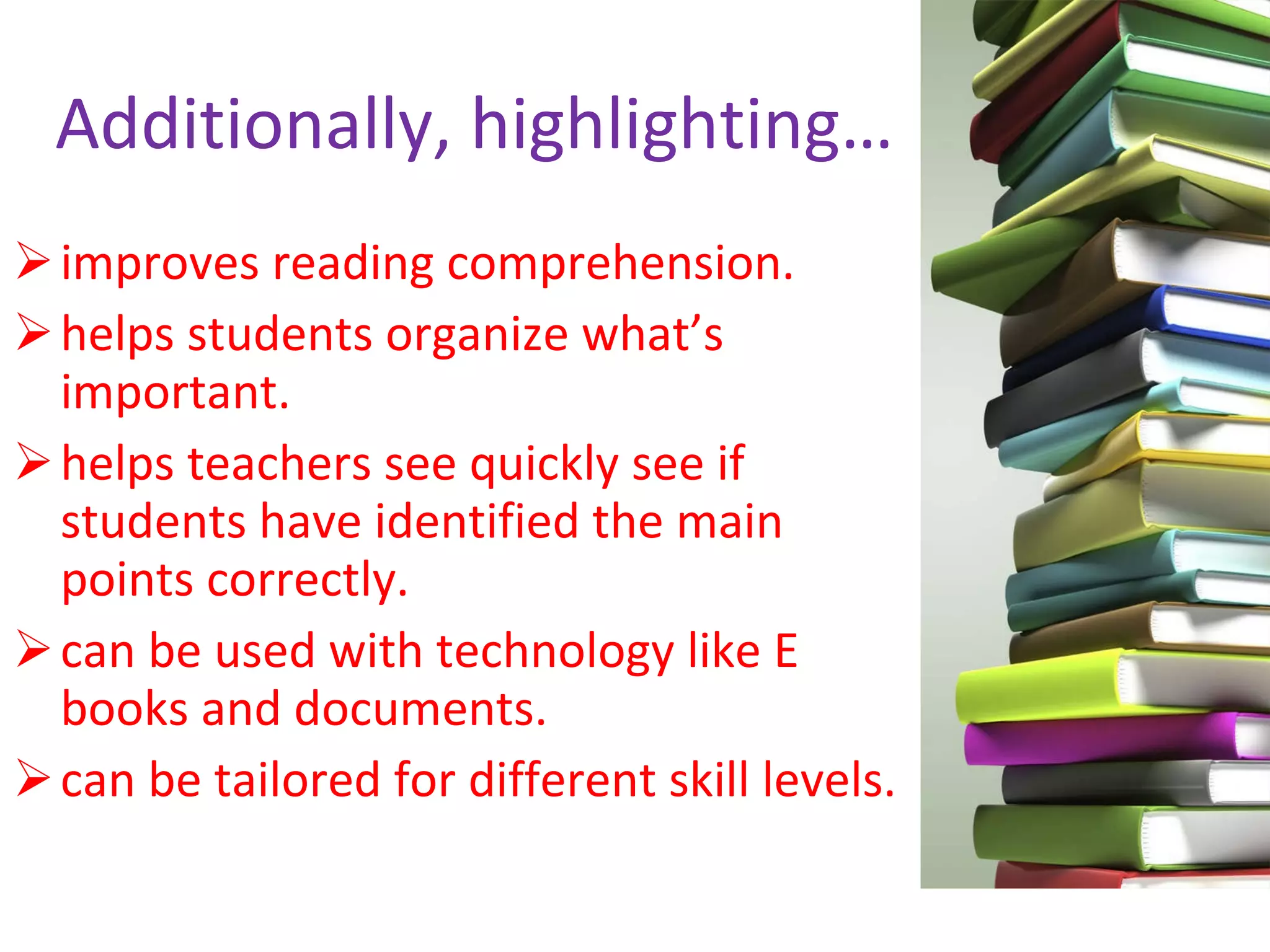 Tam Highlighting Strategies | PPT | Education