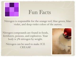 N Nitrogen | KEY
