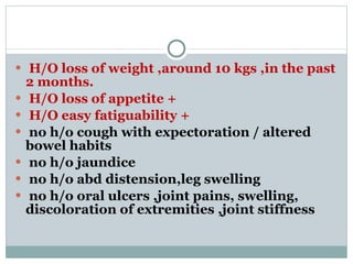 A Case of Splenic Tuberculosis | PPT