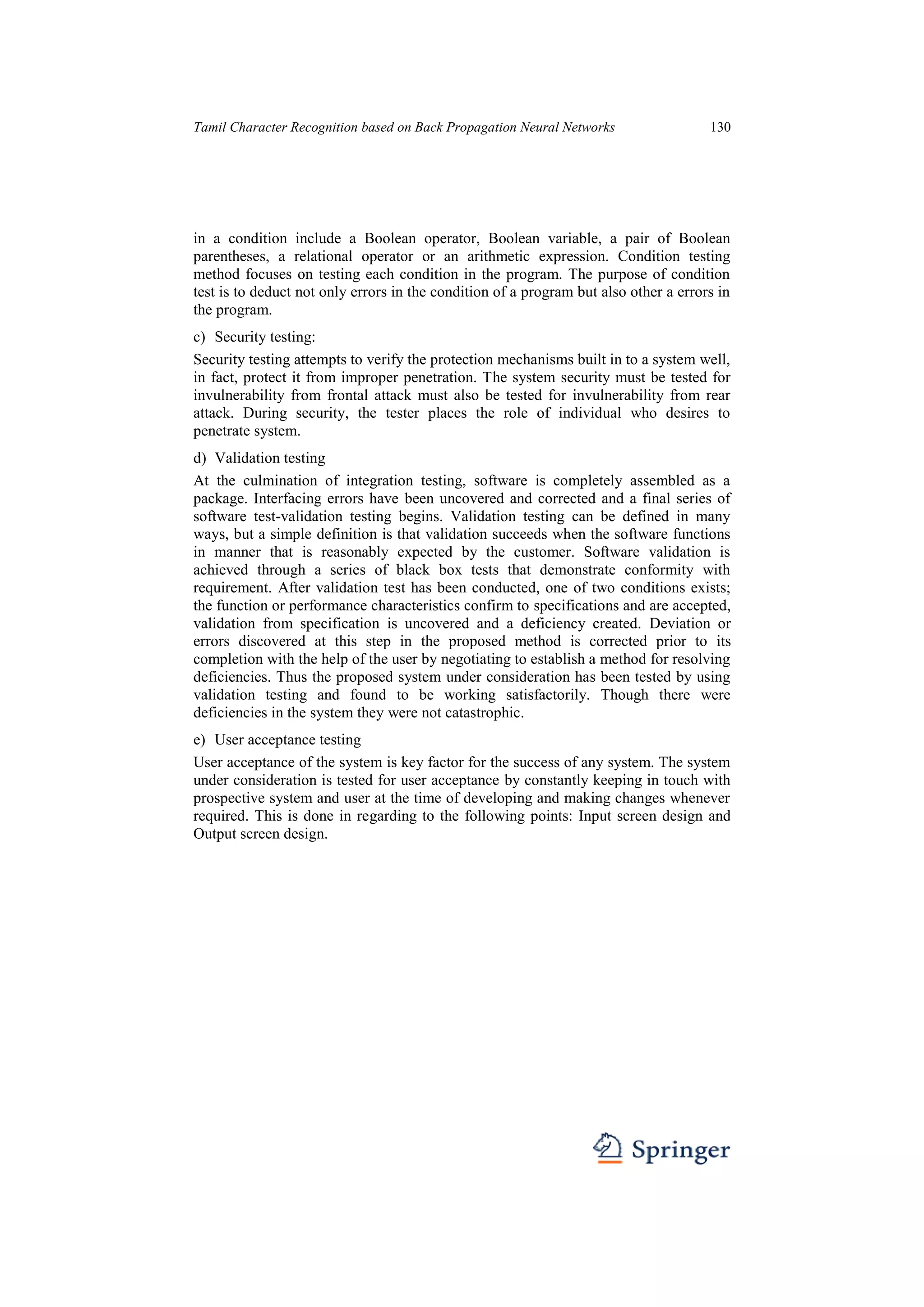 Tamil Character Recognition Based On Back Propagation Neural Networks Pdf